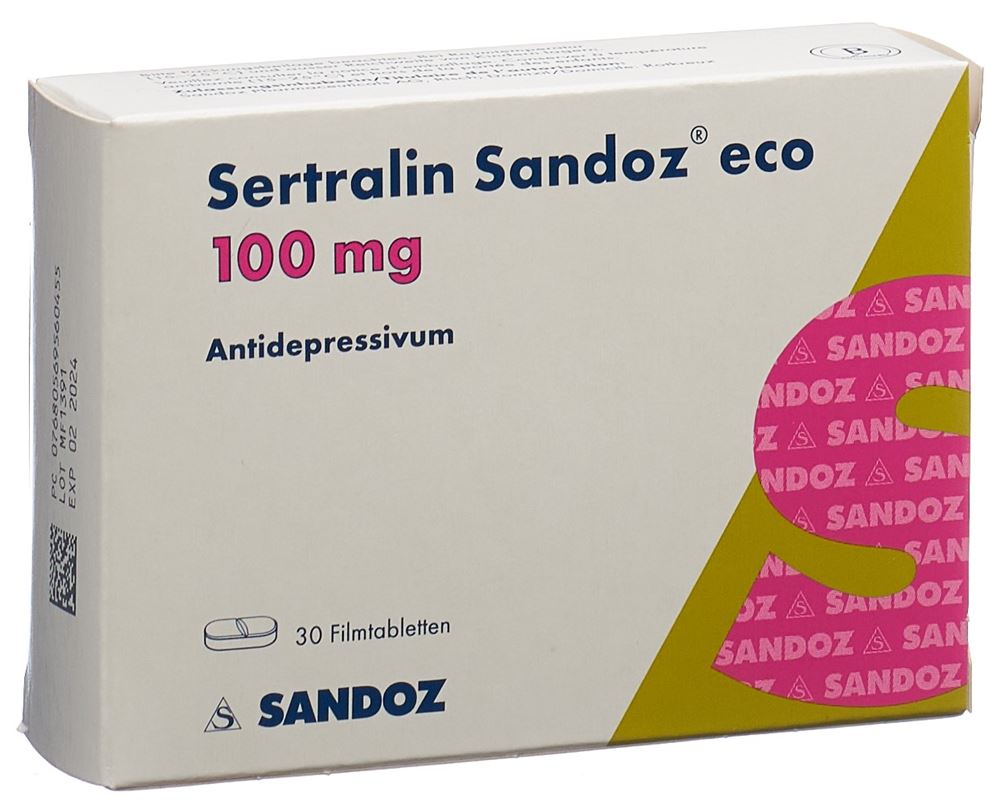 SERTRALINE Sandoz eco cpr pell 100 mg blist 30 pce Ordinare online