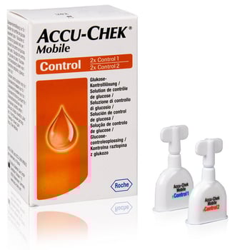 ACCU-CHEK Mobile solution de contrôle sol 2x2 1 pce | Commander en ligne