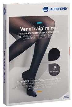 Bauerfeind VenoTrain Micro CCL2 AG S normal/long pied fermé bande de ...
