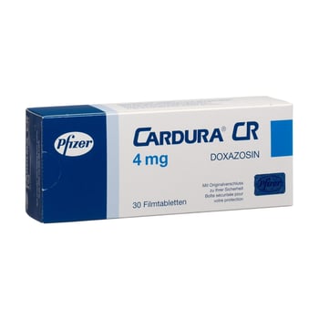 CARDURA CR Ret Tabl 4 mg Blist 30 Stk | Online bestellen