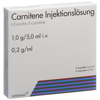 CARNITENE Inj Lös 1 g/5ml i.v. Amp 5 ml | Online bestellen