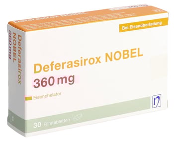 DEFERASIROX NOBEL cpr pell 360 mg blist 30 pce | Commander en ligne