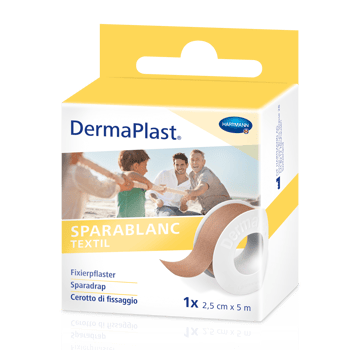 DERMAPLAST Sparablanc Textil 2.5cmx5m hautfarbe 1 Stk | Online bestellen