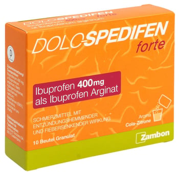 DOLO-SPEDIFEN forte Gran 400 mg Btl 10 Stk | Online bestellen