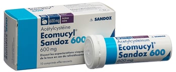 ECOMUCYL Sandoz Brausetabl 600 mg Ds 10 Stk | Online bestellen