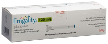 EMGALITY Inj Lös 120 mg/ml Fertigpen Fertpen 1 ml | Online bestellen