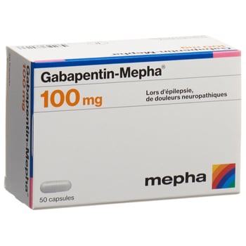GABAPENTINE Mepha Kaps 100 mg Blist 50 Stk | Online bestellen