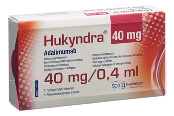 HUKYANDRA sol inj 40 mg/0.4ml stylo prérempli stylo pré 0.4 ml ...