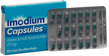 IMODIUM caps 2 mg blist 20 pce | Commander en ligne