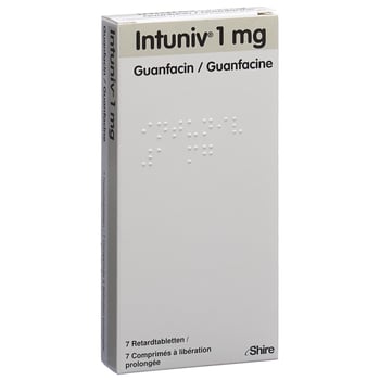 INTUNIV Ret Tabl 1 mg Blist 7 Stk | Online bestellen