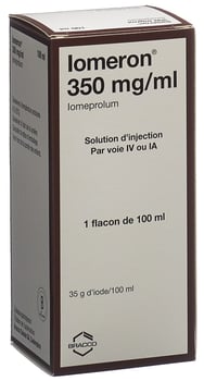 IOMERON Inj Lös 350 mg/ml 100ml Fl 1 Stk | Online bestellen