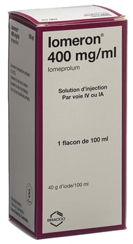 IOMERON Inj Lös 400 mg/ml 100ml Fl 1 Stk | Online bestellen
