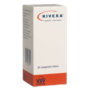 KIVEXA Filmtabl 600mg/300mg Blist 30 Stk | Online bestellen