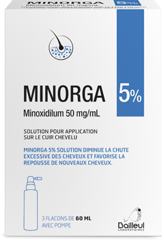 MINORGA sol 5 % fl 60 ml | Commander en ligne