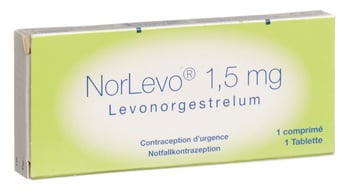 NORLEVO Tabl 1.5 mg Blist 1 Stk | Online bestellen