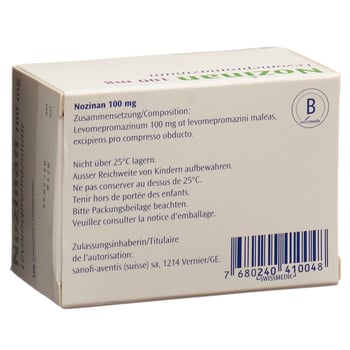 NOZINAN cpr pell 100 mg blist 100 pce | Commander en ligne