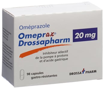 Omeprax Drossapharm Kaps 20 mg Ds 98 Stk | Online bestellen