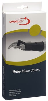 Omnimed Ortho Manu Opti Handbandage S 22cm links schwarz 1 Stk | Online ...