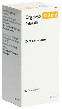 ORGOVYX Filmtabl 120 mg Fl 30 Stk | Online bestellen