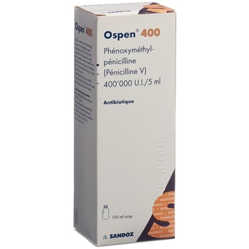 Ospen 400 Sirup 400000 IE/5ml (n) Fl 120 ml | Online bestellen