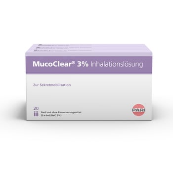 PARI MucoClear NaCl sol inhal 3 % hypertonique amp 4 ml | Commander en ...