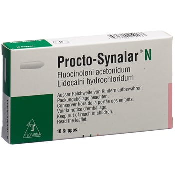 PROCTO SYNALAR N Supp Blist 10 Stk | Online bestellen