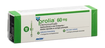 PROLIA Inj Lös 60 mg/ml mit Nadelschutz Fertspr 1 Stk | Online bestellen