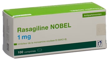 RASAGILINE NOBEL Tabl 1 mg Blist 100 Stk | Online bestellen