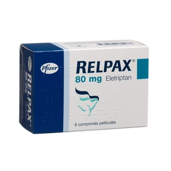 RELPAX Filmtabl 80 mg Blist 6 Stk | Online bestellen