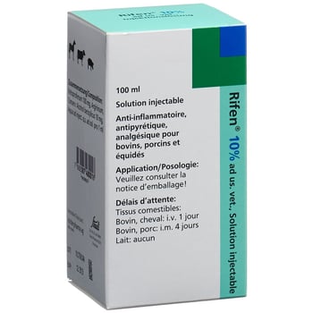 RIFEN Inj Lös 10 % ad us vet. Fl 100 ml | Online bestellen