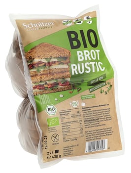 Schnitzer Bio Toastbrot Rustic Btl 430 g | Online bestellen