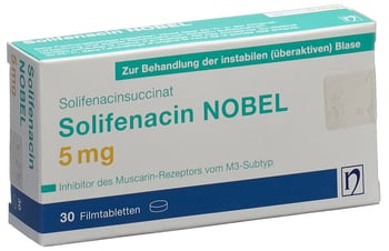 SOLIFENACINE NOBEL cpr pell 5 mg blist 30 pce | Commander en ligne