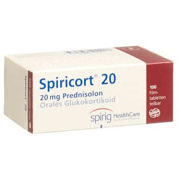 SPIRICORT Filmtabl 20 mg Blist 100 Stk | Online bestellen