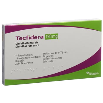 TECFIDERA Kaps 120 mg Blist 14 Stk | Online bestellen
