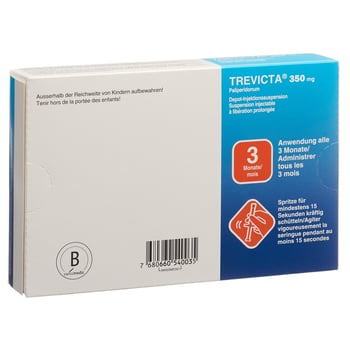 TREVICTA susp inj 350 mg/1.75ml ser pré 1.75 ml | Commander en ligne