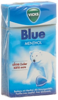 Vicks Blue sans sucre box 40 g | Commander en ligne