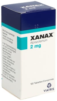 XANAX Tabl 2 mg Ds 100 Stk | Online bestellen