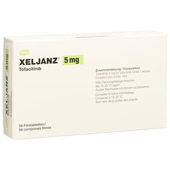 XELJANZ Filmtabl 5 mg Blist 56 Stk | Online bestellen