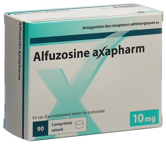ALFUZOSINE axapharm Ret Tabl 10 mg Blist 90 Stk | Online bestellen