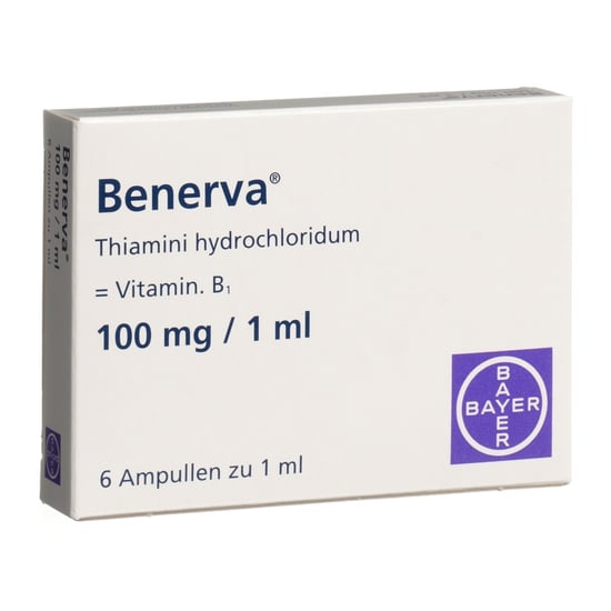 BENERVA sol inj 100 mg/ml amp 1 ml | Commander en ligne