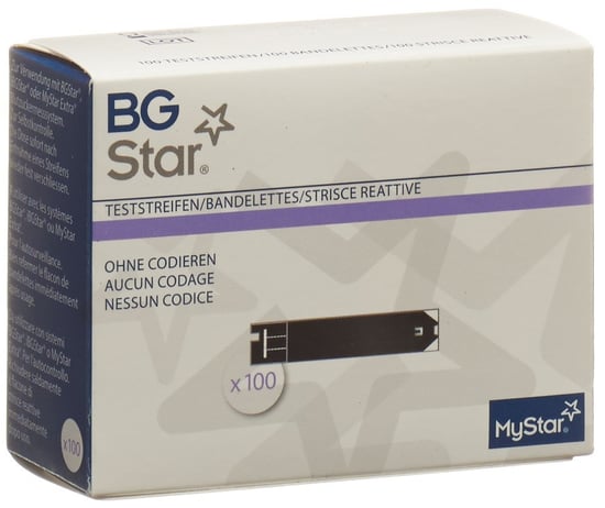 BGSTAR MyStar Extra Teststreifen 100 Stk | Online bestellen