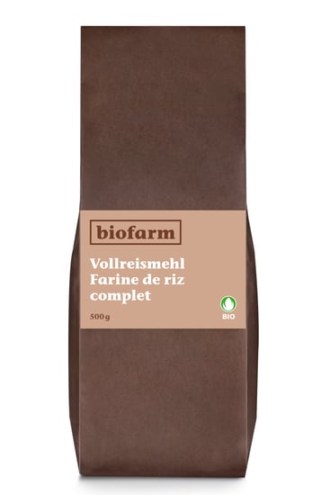 Biofarm Reismehl Knospe Btl 500 g | Online bestellen