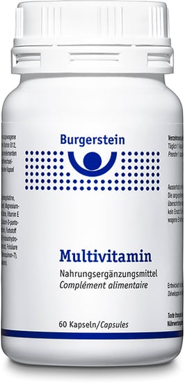 BURGERSTEIN Multivitamin caps bte 60 pce | Commander en ligne