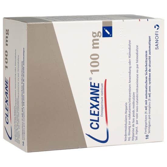CLEXANE sol inj 100 mg/ml ser pré 1 ml | Ordinare online