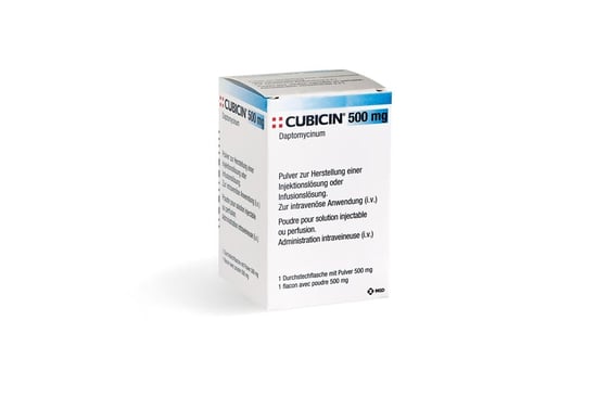 CUBICIN subst sèche 500 mg flac 1 pce | Commander en ligne