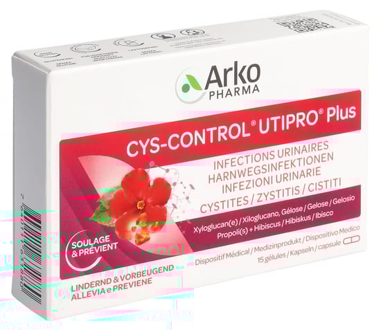 CYS-CONTROL Utipro plus Kaps 15 Stk | Online bestellen