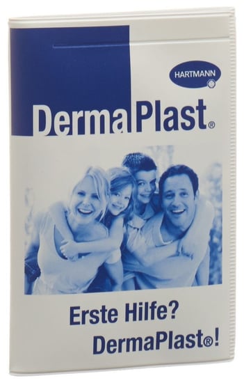 DERMAPLAST etui de pansement avec logo IVF 1 pce | Commander en ligne