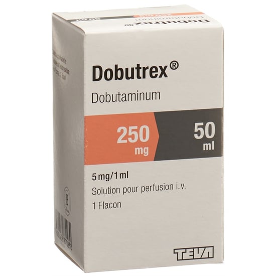 DOBUTREX sol perf 250 mg/50ml flac 50 ml | Commander en ligne