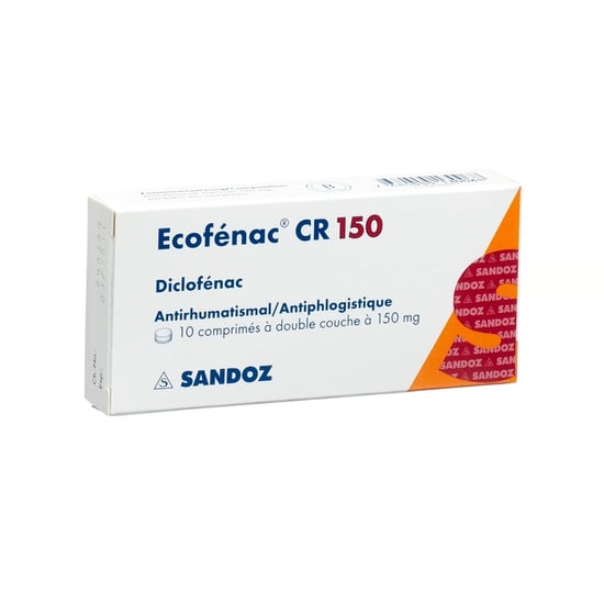 ECOFENAC CR Tabl 150 mg Blist 10 Stk | Online bestellen
