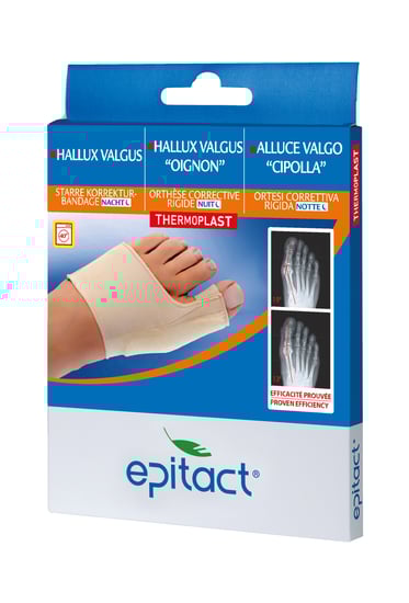 Epitact orthèse corrective rigide Hallux valgus NUIT L 23-24.5cm 1 pce | Commander en ligne